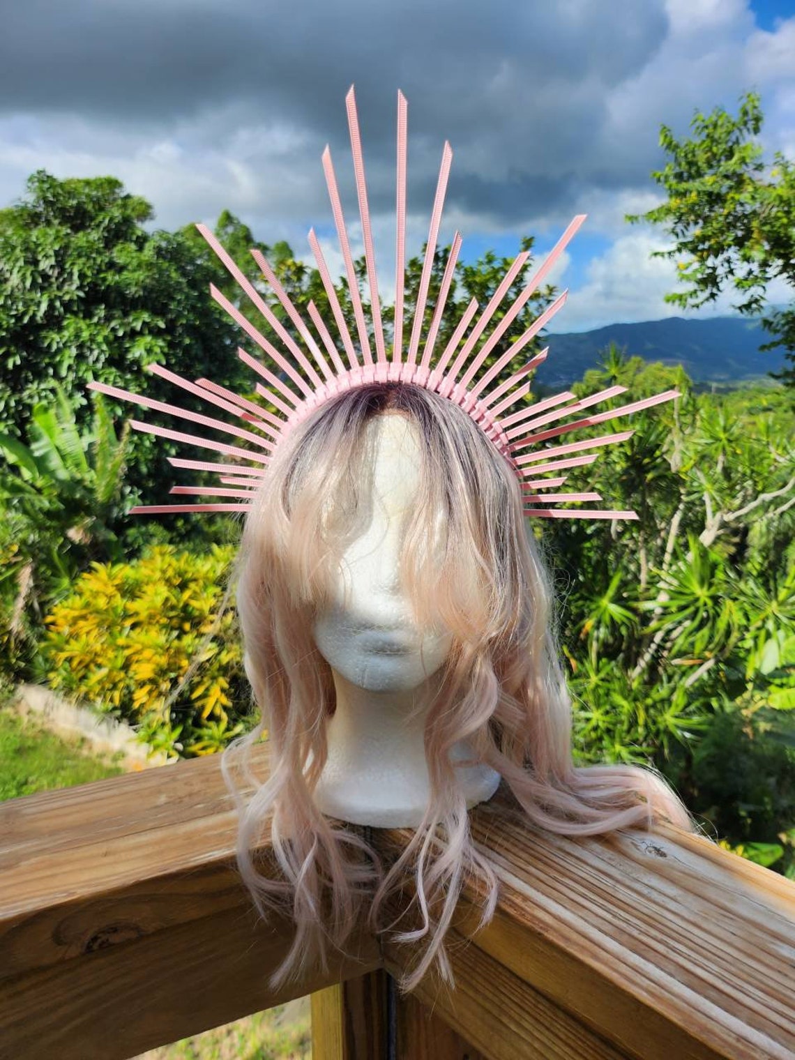 Pretty in Pink Crown Fairy Crown Mermaid Crown Baby Shower - Etsy