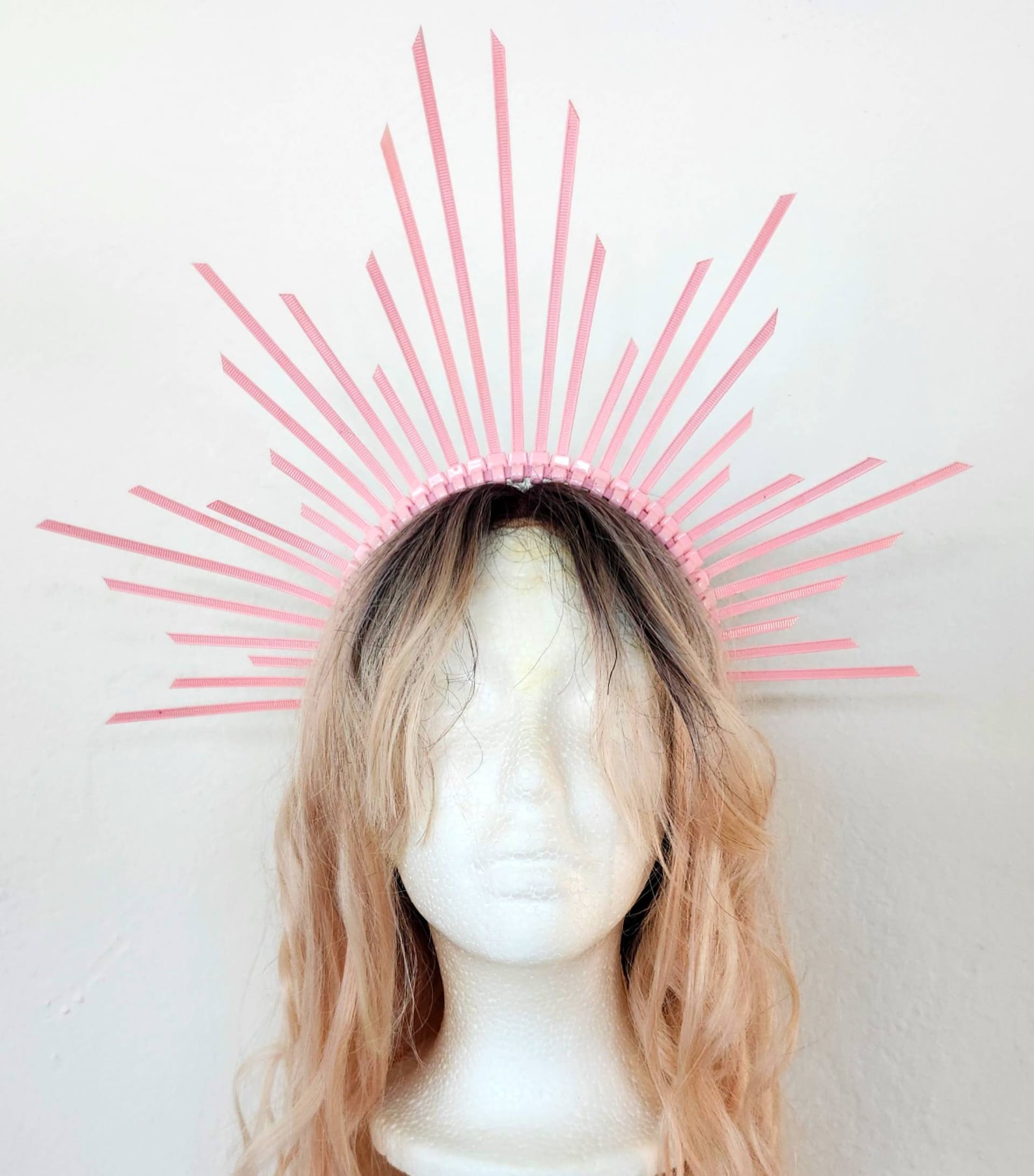 Pretty in Pink Crown Fairy Crown Mermaid Crown Baby Shower - Etsy