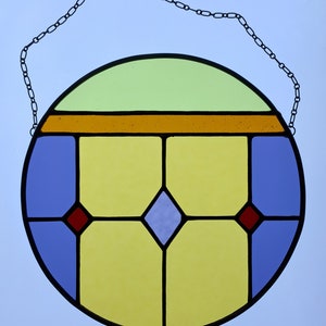 Bluey Inspired Real Stained Glass Suncatcher Blue, Pink or Purple ...