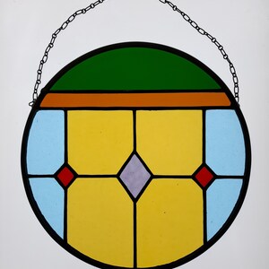 Bluey Inspired Real Stained Glass Suncatcher Blue, Pink or Purple ...