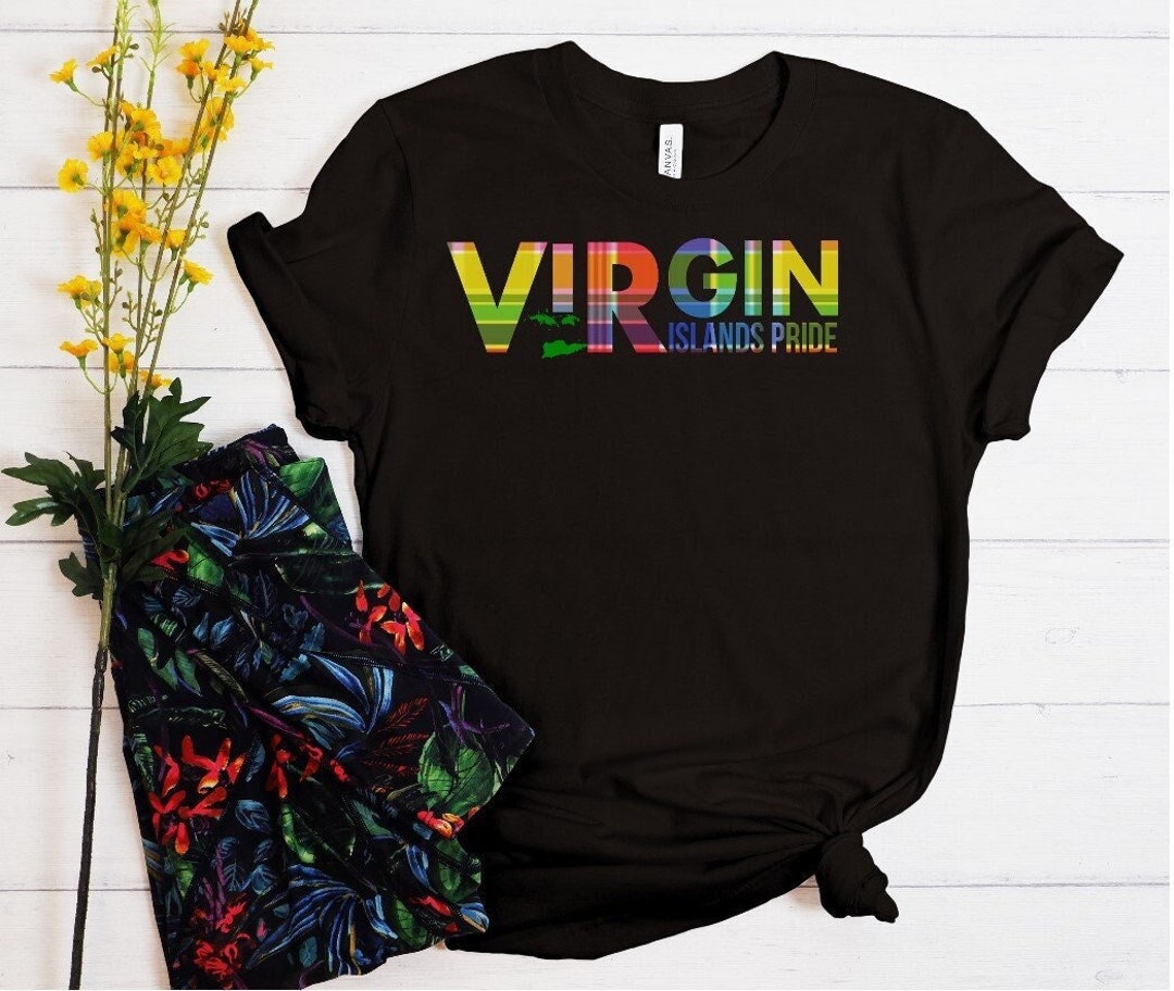 Virgin Islands Pride -madras Print - Unisex T-shirt - Etsy