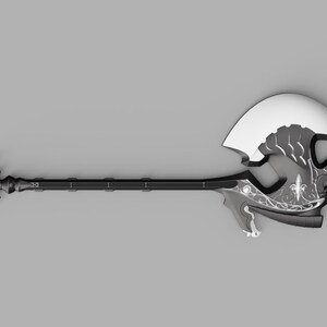 Final Fantasy XIV Ardbert Bravura Axe Cosplay Kit FFXIV Axe Cosplay ...