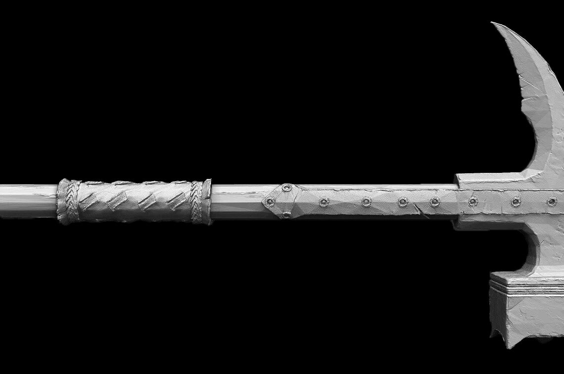 Horizon Zero Cosplay Oseram Warhammer Realsize Unpainted - Etsy