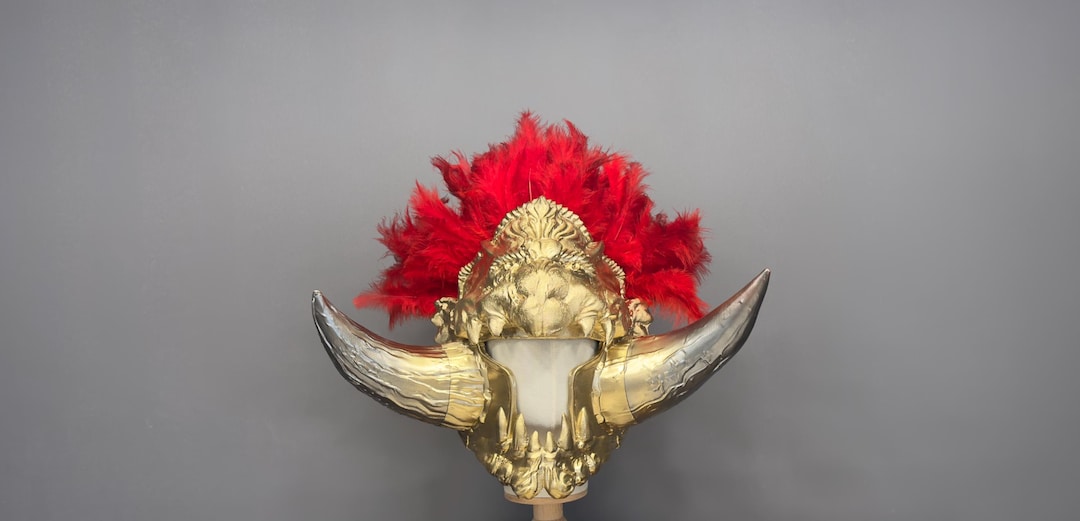 Radahn's Redmane Helmet Elden Ring Cosplay Prop - Etsy