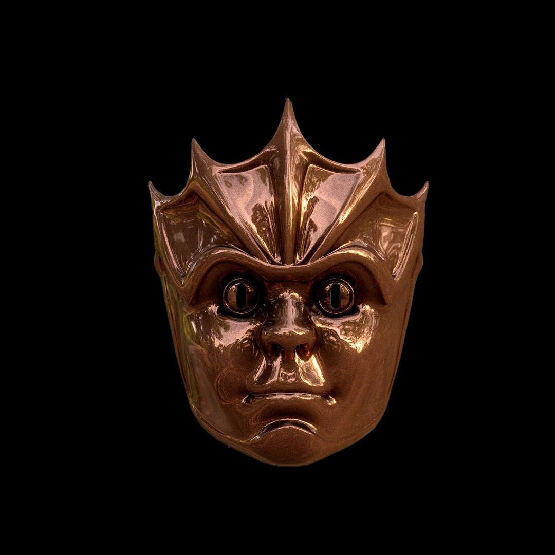 Devilfoil Mask Baldurs Gate 3 - Merregon Mask Baldurs Gate 3- BG3 ...