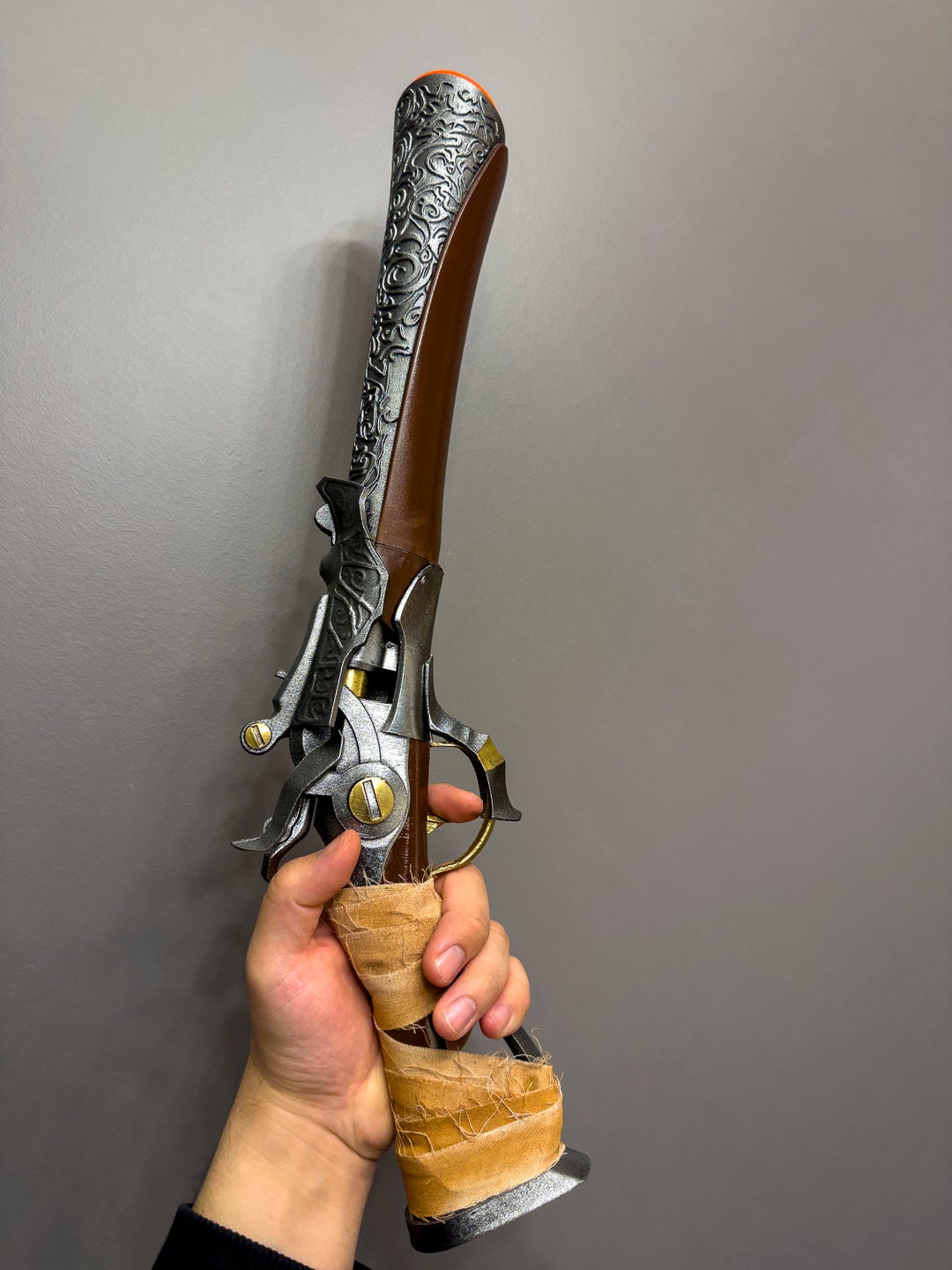 Bloodborne Hunter Pistol Replica Painted Bloodborne Costume Blodboorne ...