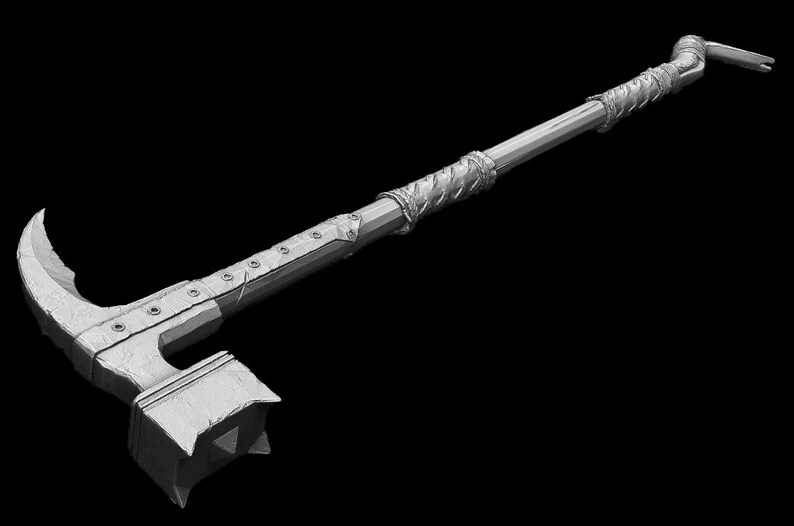 Horizon Zero Cosplay Oseram Warhammer Realsize Unpainted - Etsy