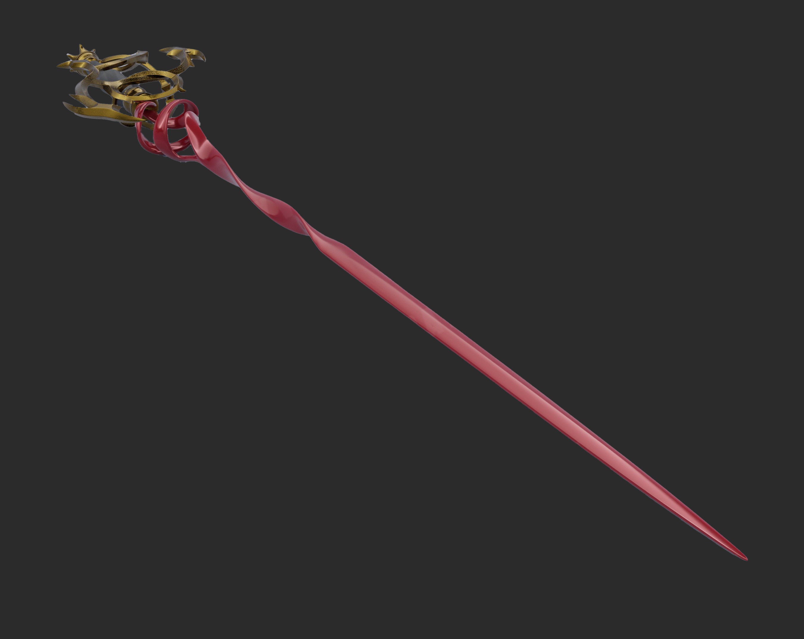 Infernal Rapier Baldurs Gate 3 Cosplay Prop Painted - Etsy