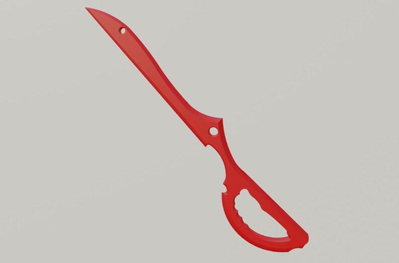 Kill La Kill Scissor Blade Cosplay Painted Kit - Etsy