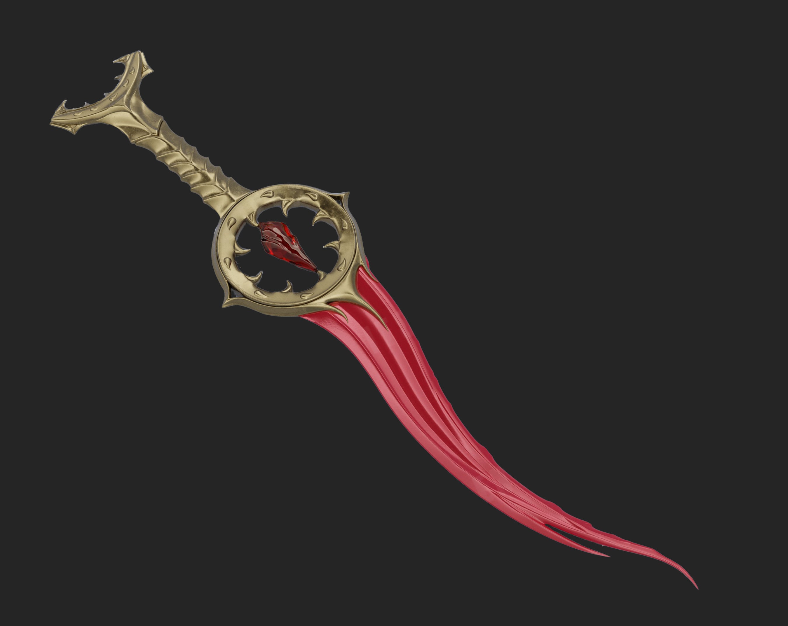 Bloodthirst Dagger Baldurs Gate 3 Cosplay Prop Halloween - Etsy España