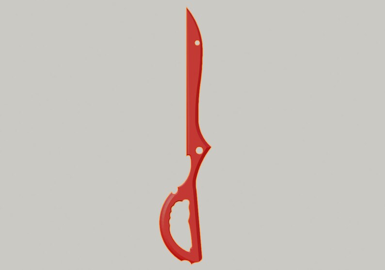 Kill La Kill Scissor Blade Cosplay Painted Kit - Etsy