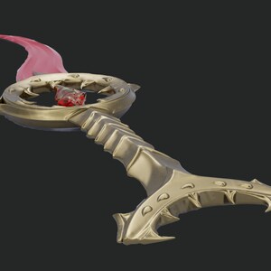 Bloodthirst Dagger Baldurs Gate 3 Orin Cosplay Prop Painted - Etsy