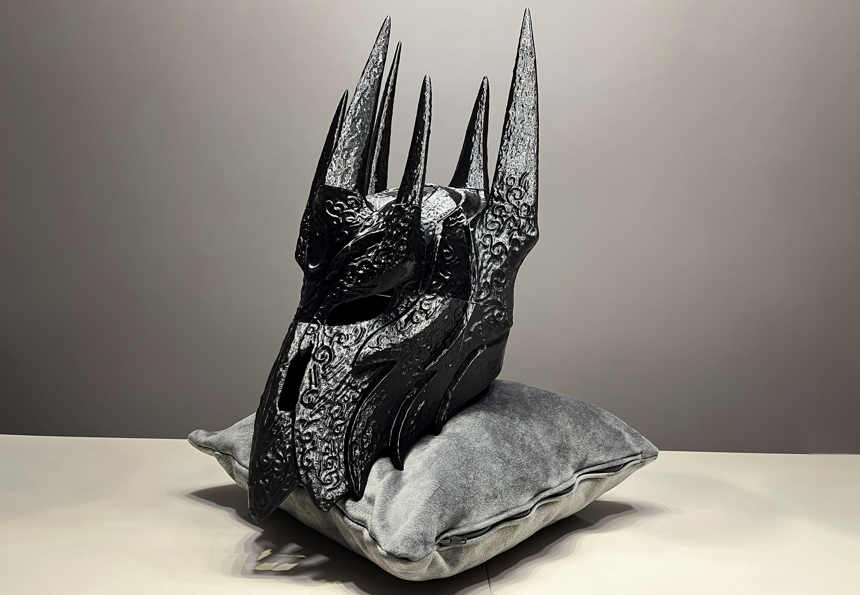 Sauron Helmet 3D Printed High Quality Lord of the Rings - Etsy Ireland