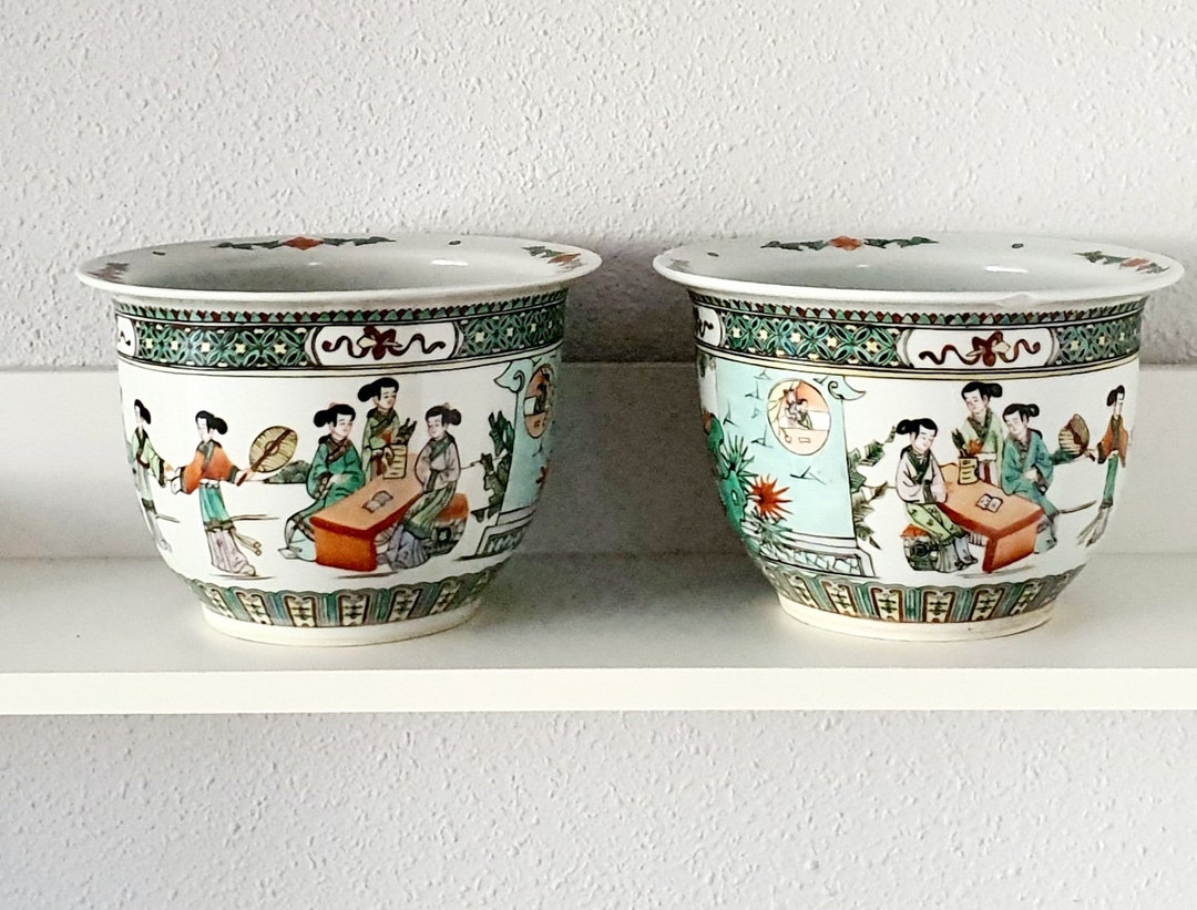 Chinese Porcelain Pots - Etsy