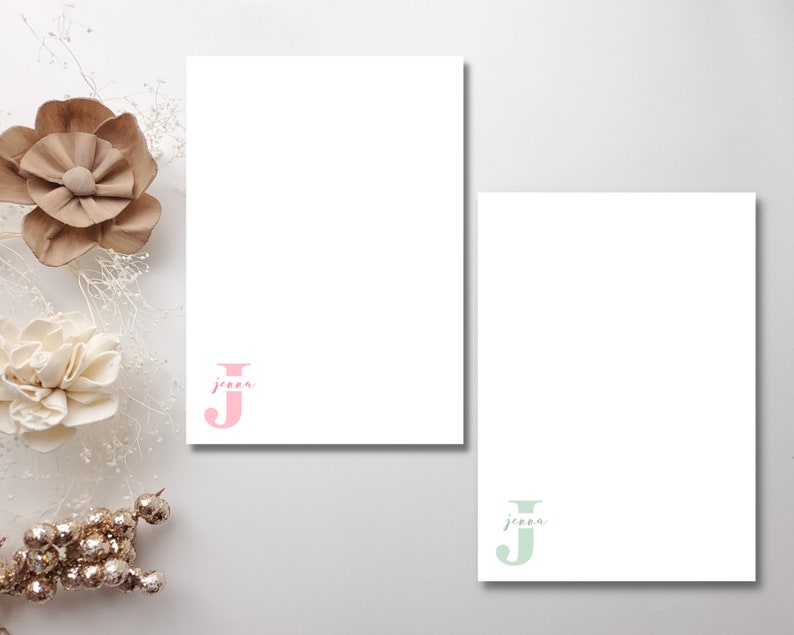 Custom Personalized Note Pad Writing Pad Memo Pad - Etsy
