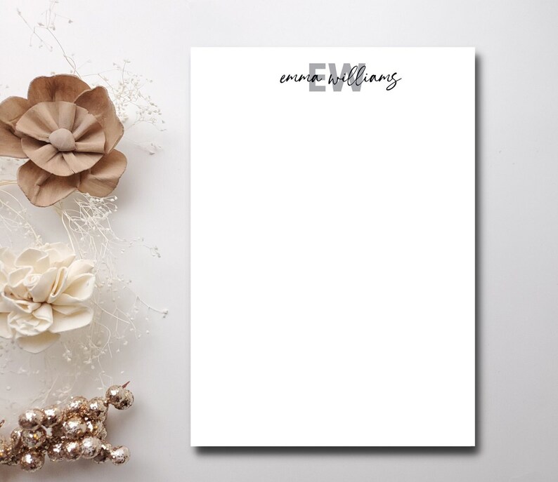 Custom Personalized Note Pad Writing Pad Memo Pad - Etsy