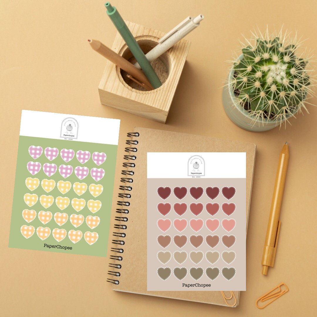 Journal Basics - Planner Sticker Dots, Functional and Minimal, Journal ...