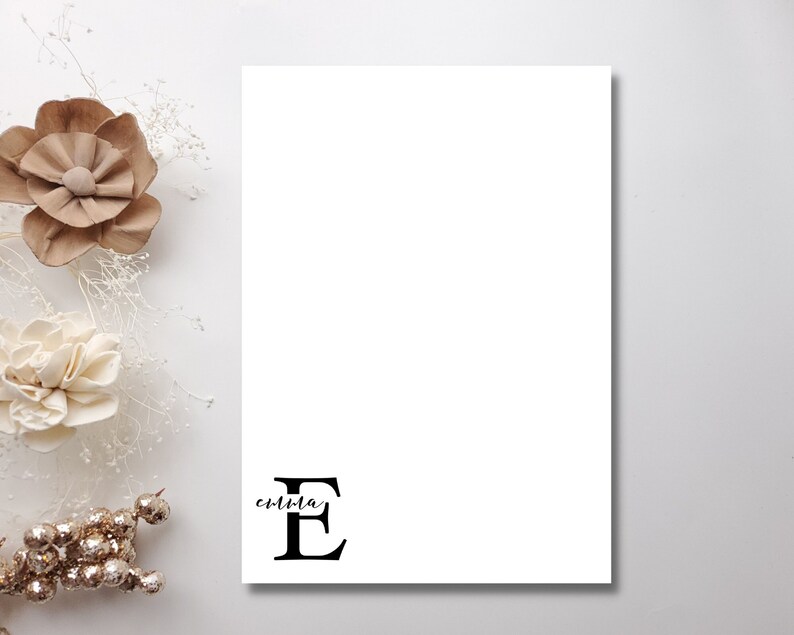 Custom Personalized Note Pad Writing Pad Memo Pad - Etsy