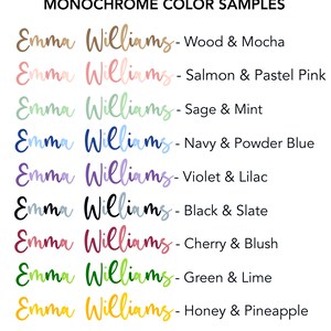 Custom Personalized Note Pad, Writing Pad, Memo Pad Minimalist Design ...