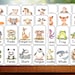 Cute Animal Flashcards for Kids! - Etsy