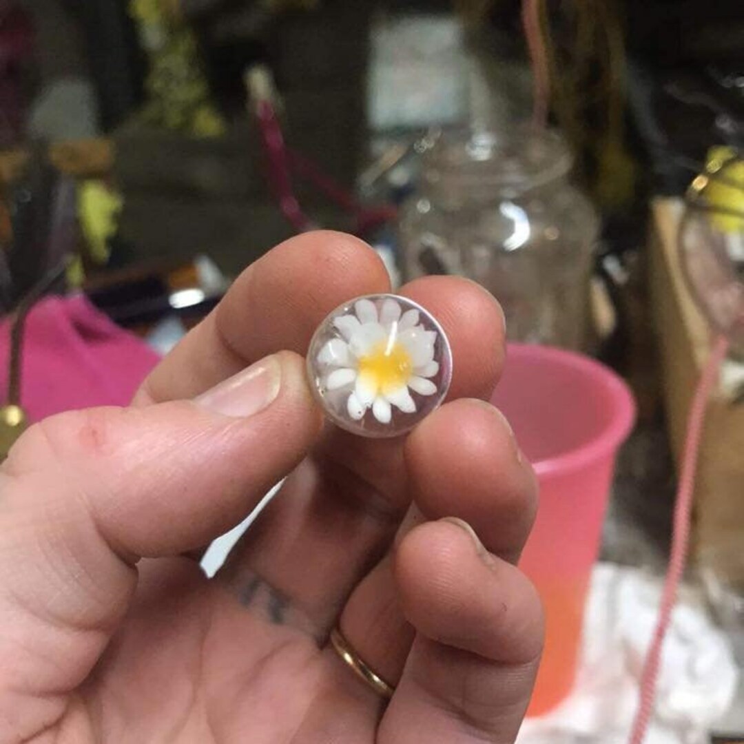 Flower Implosion Glass Marble Valve, Directional Airflow Cap ...
