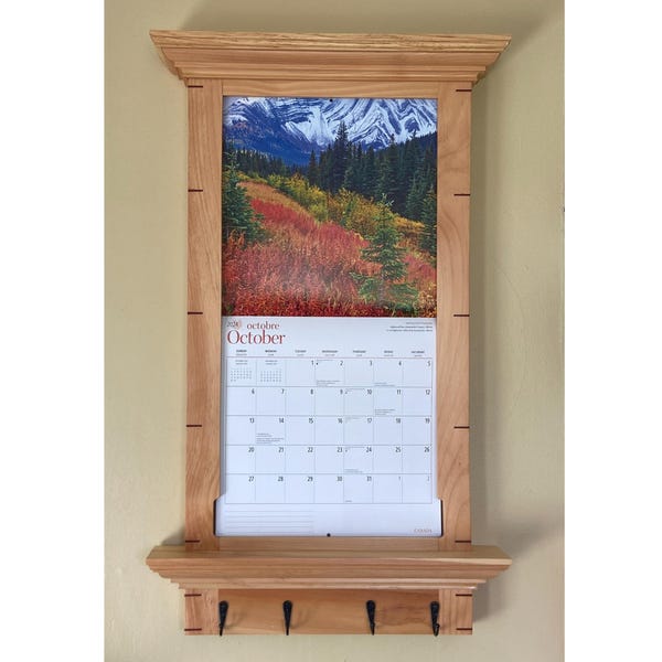 Wall Calendar Holder - Etsy