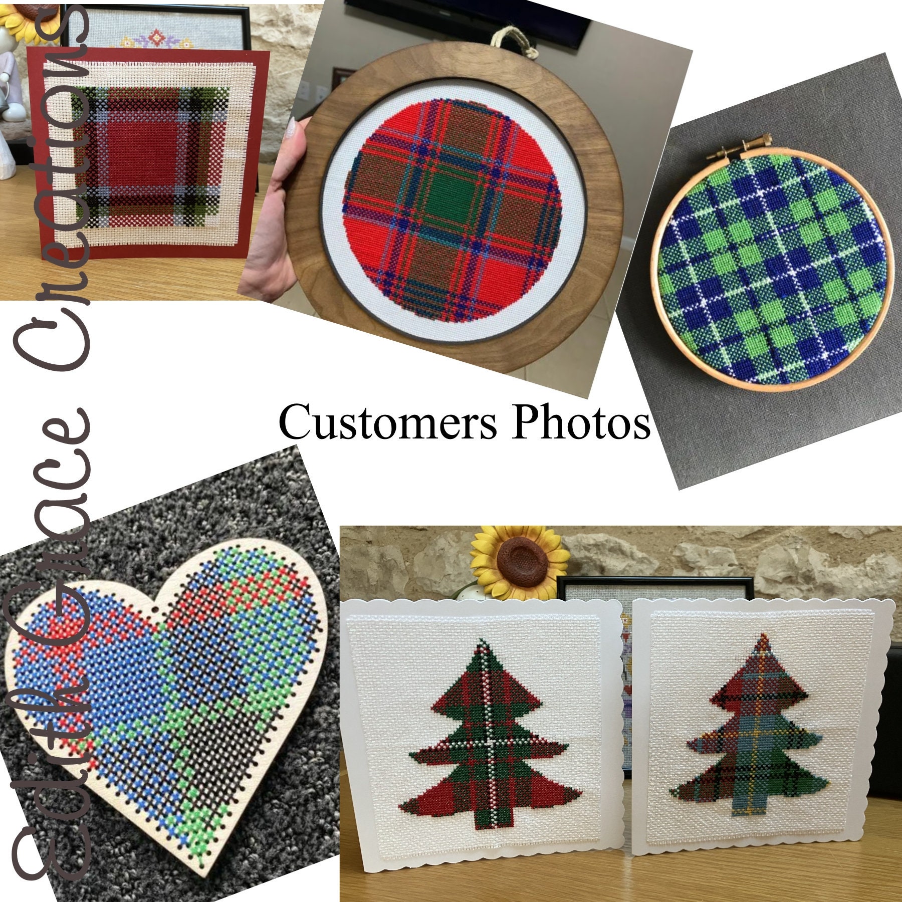 Macgregor Modern Tartan Cross Stitch Pattern (digital Download) - Etsy