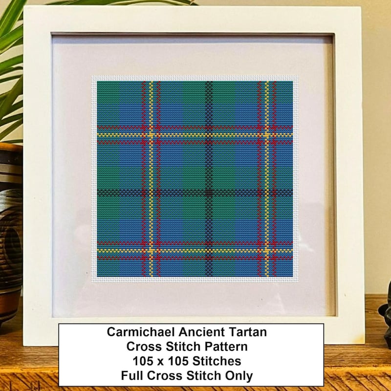 Scottish Tartan Carmichael - Etsy UK