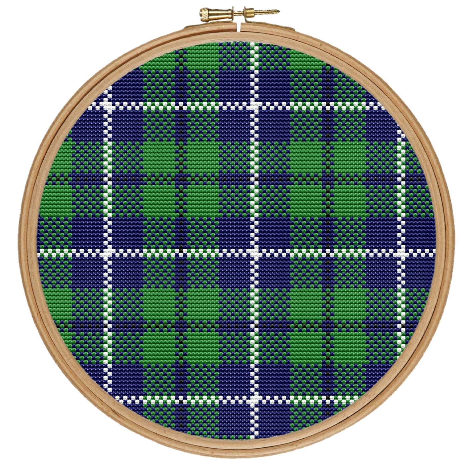 Customised Tartan Clan Cross Stitch Pattern, Scottish Tartan, Scotland ...