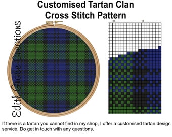 Morrison Tartan Cross Stitch - Etsy