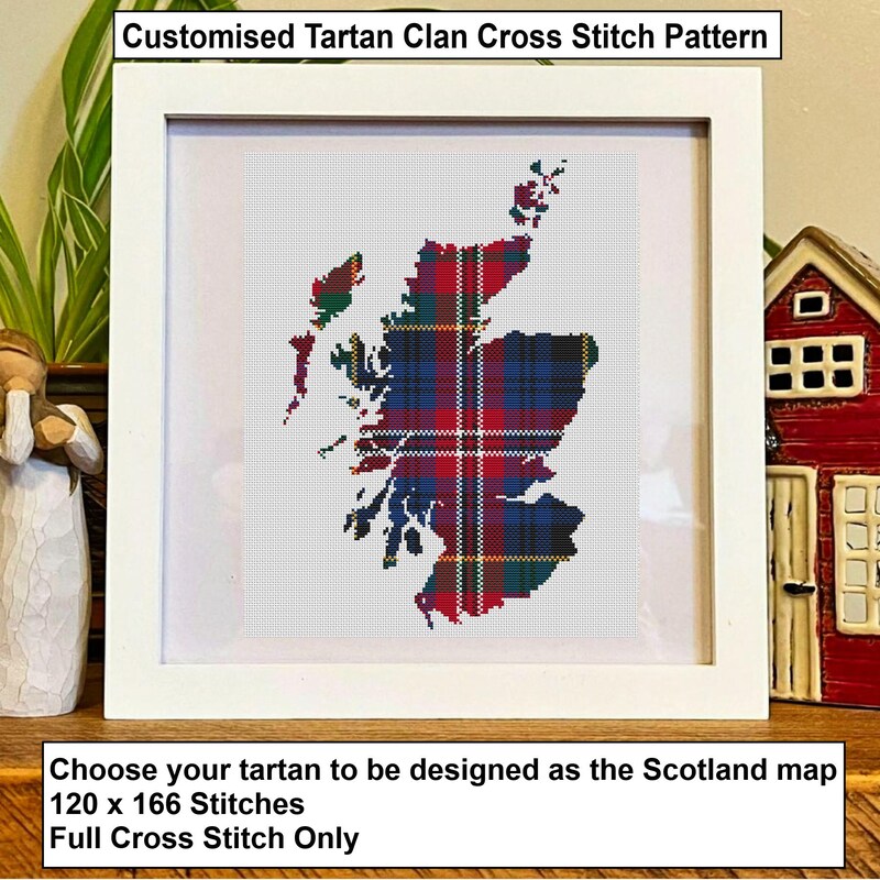 Scotland Map - Etsy