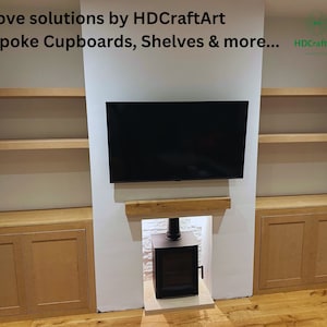 Built-in MDF Cupboards for Your Alcove DIY Project - Etsy UK