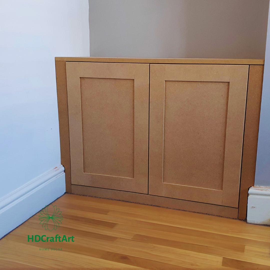 Built-in MDF Cupboards for Your Alcove DIY Project - Etsy UK