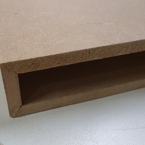 Tailored MDF Box Floating Shelves for Your Modern Alcove Project - Etsy UK