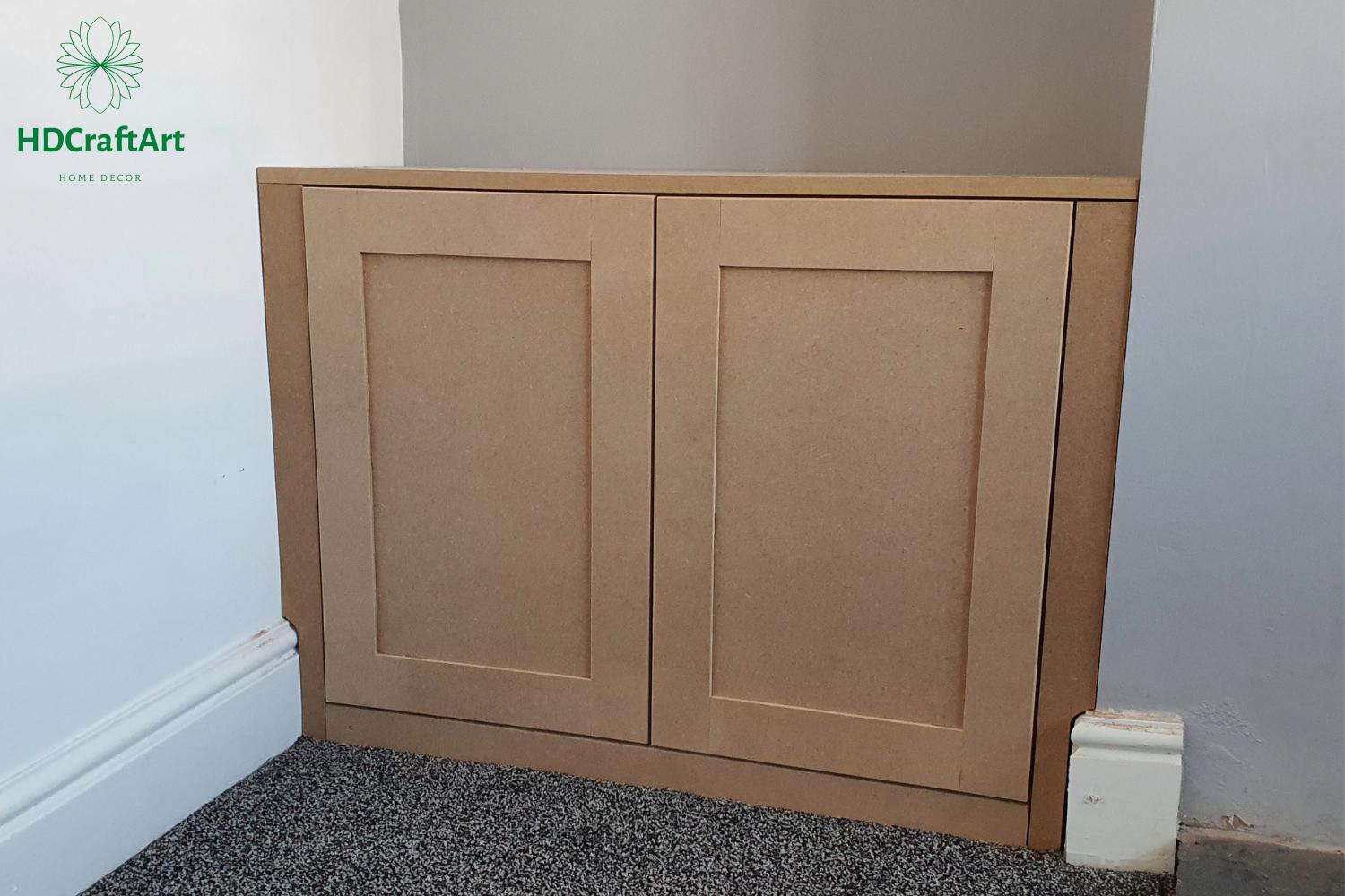 Bespoke MDF Cupboards for Your Alcove DIY Project Etsy UK