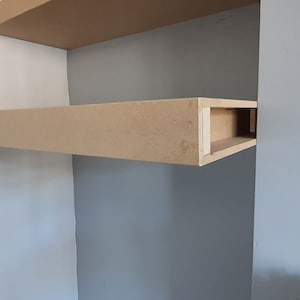 Tailored MDF Box Floating Shelves for Your Modern Alcove Project - Etsy UK