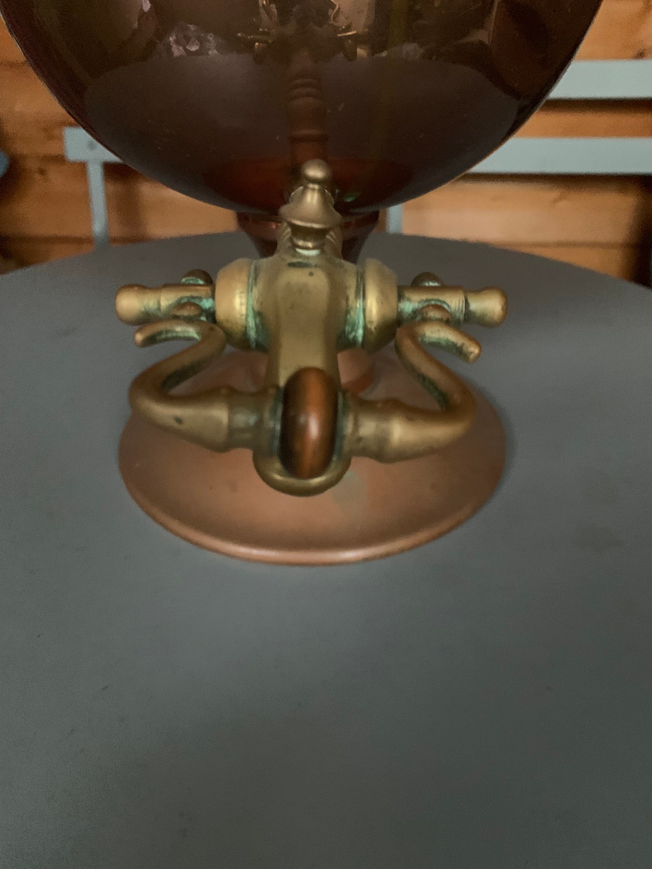 Antique Copper Samovar Urn Brass Tap - Etsy
