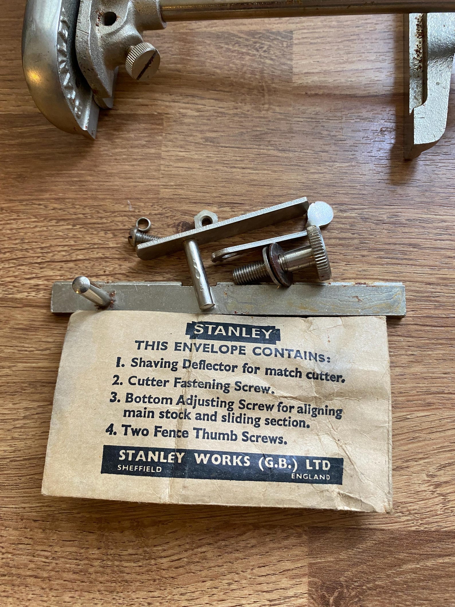Vintage STANLEY Combination Plane No.50 With Original Box Instructions ...