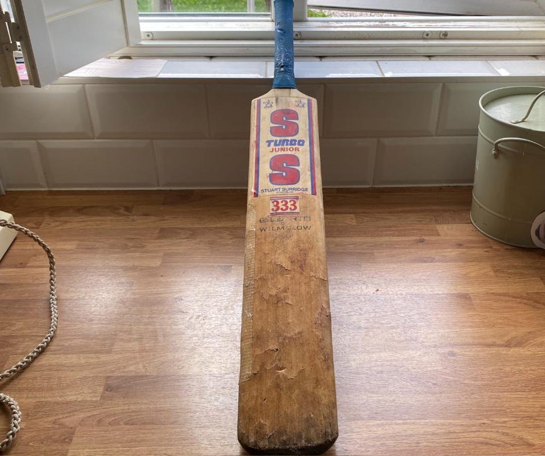 Vintage Stuart Surridge Turbo Junior Cricket Bat 333 Gilberts of ...