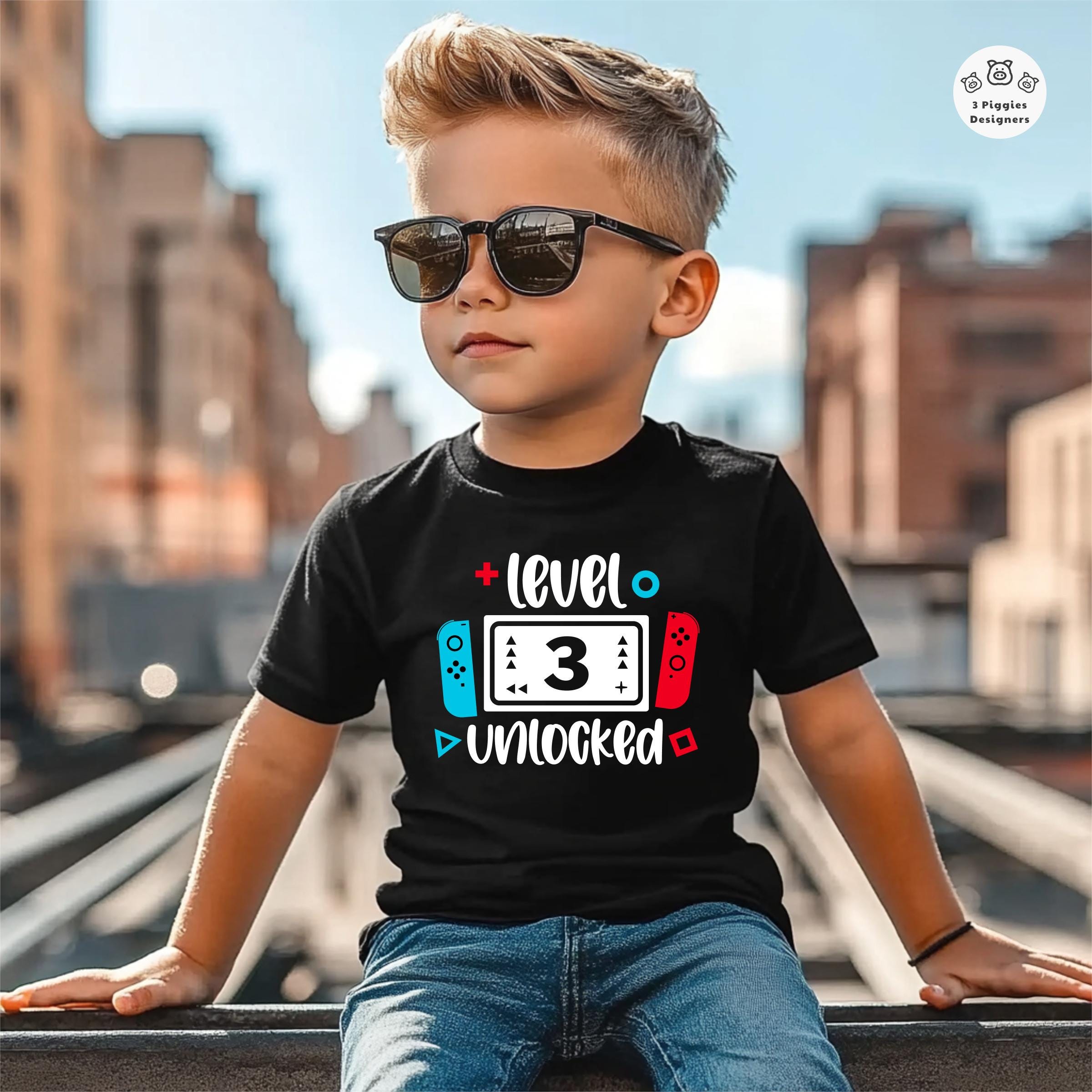 Level 3 Unlocked SVG • Design Printable Digital Gamer, Pdf Nintendo ...