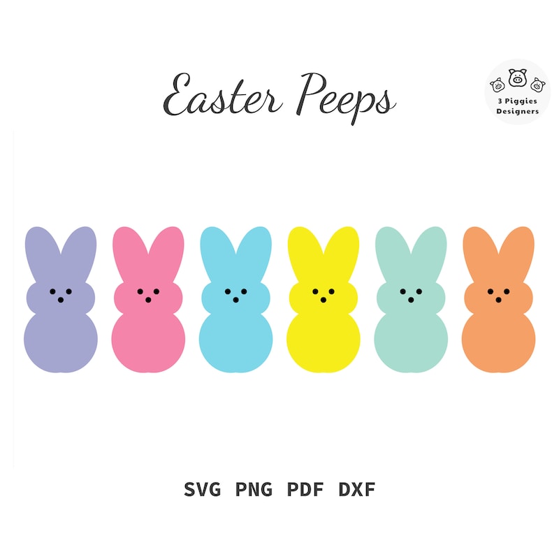 Peeps Clipart - Etsy