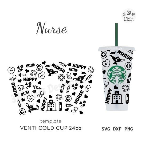 Medical Starbucks Cup Svg - Etsy