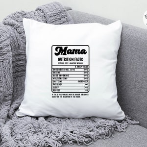 Mama Nutrition Facts SVG • Mom Nutrition Facts Cutting File Download ...