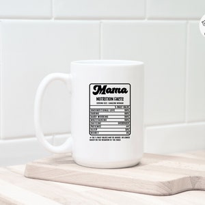 Mama Nutrition Facts SVG • Mom Nutrition Facts Cutting File Download ...