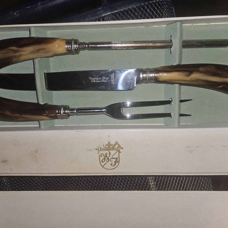 Meat Carving Set - Etsy