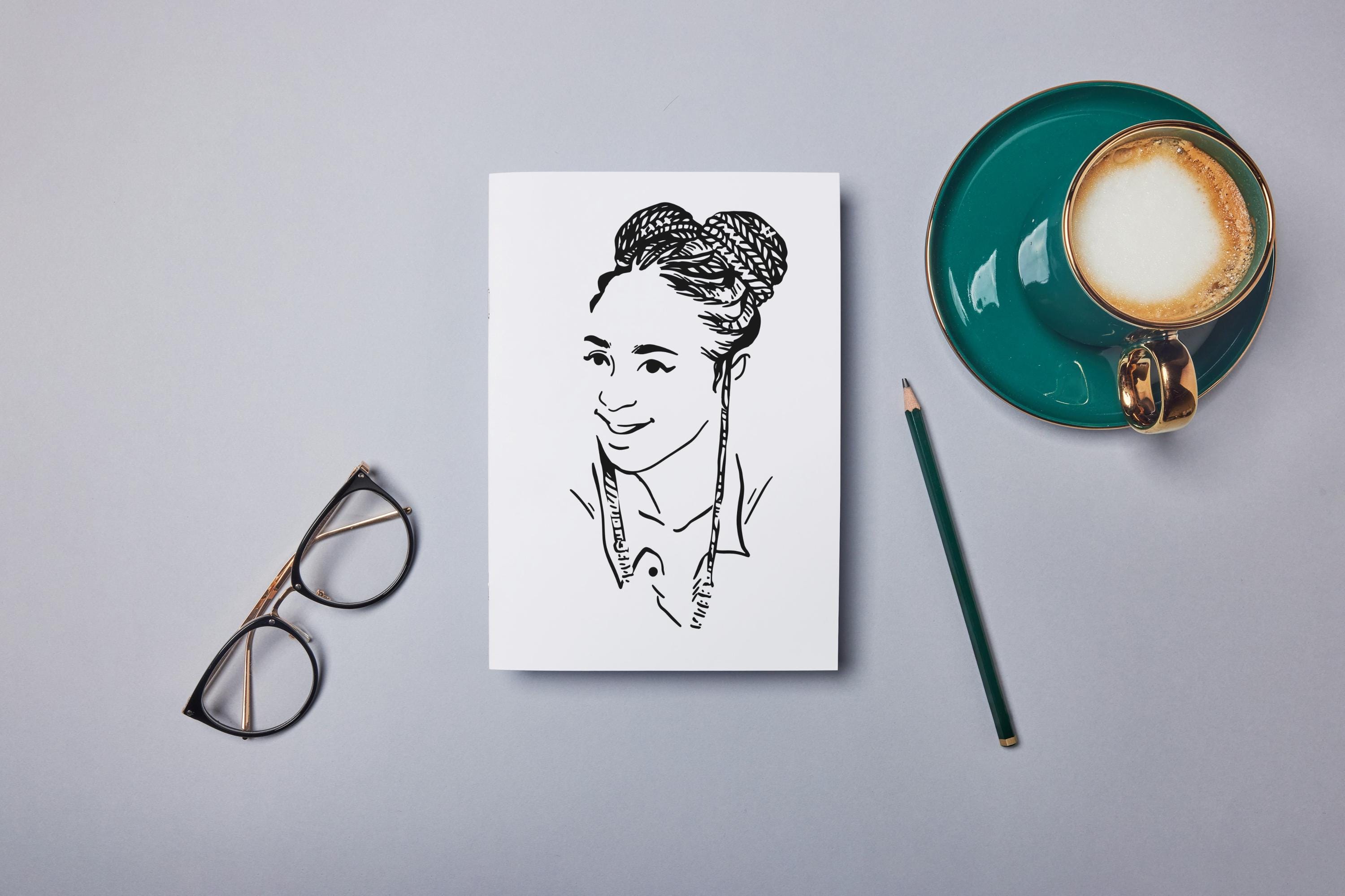 Afro Hair Colouring Pages for Children, Kids Printable Sheets, African ...