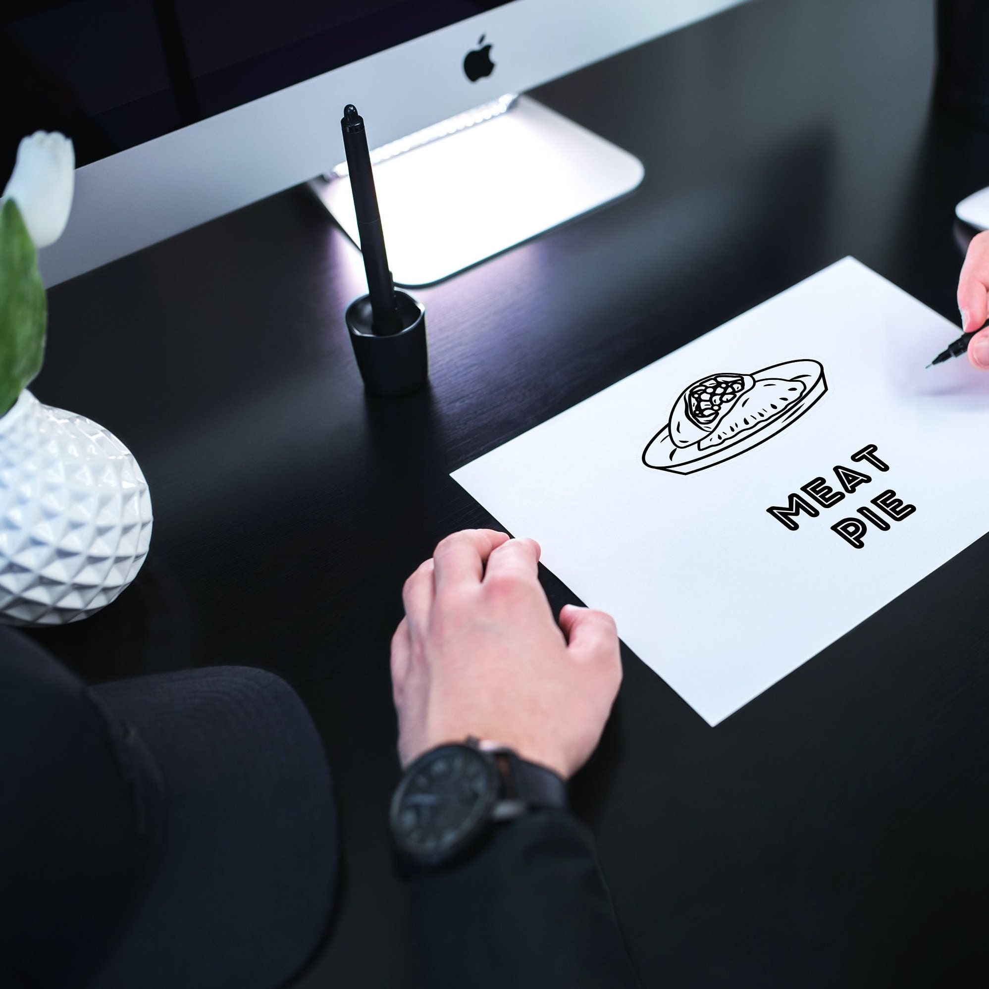 African Food Colouring Pages for Children, Kids Printable Sheets, Cute ...