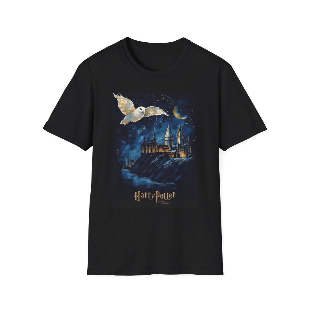 Hedwig Over Hogwarts, Harry Potter Shirt - Etsy UK