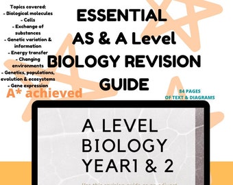 Biology Study Cards - Etsy