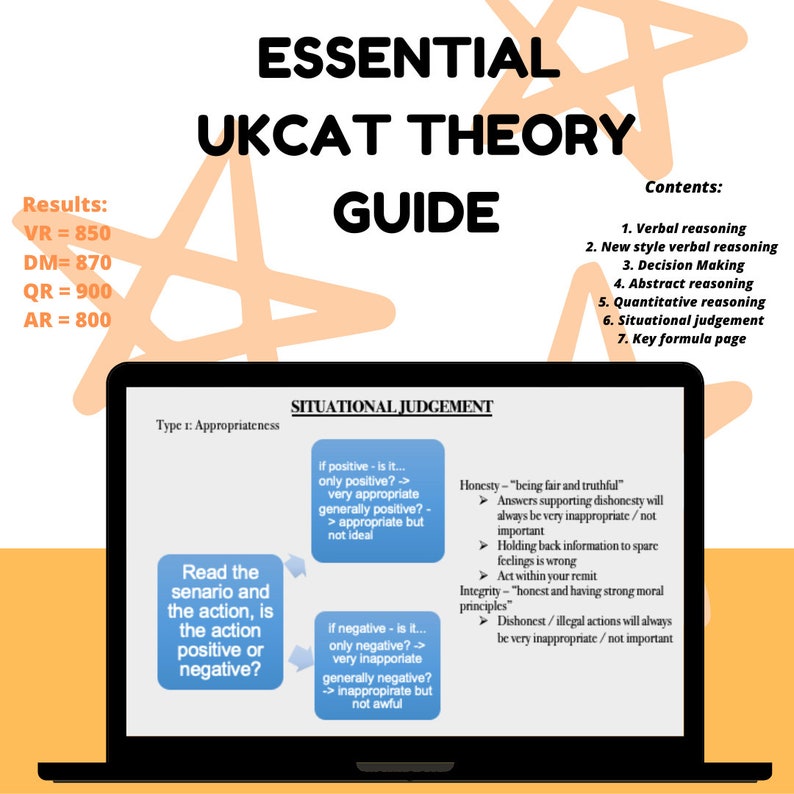 UKCAT Revision Guide Study Hacks Medicine Dentistry University UCAT - Etsy